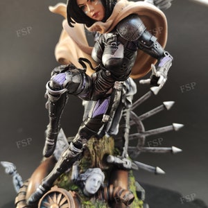 Alita Battle Angel Hand-painted 3D Printed Figure - Unique Collectible ...