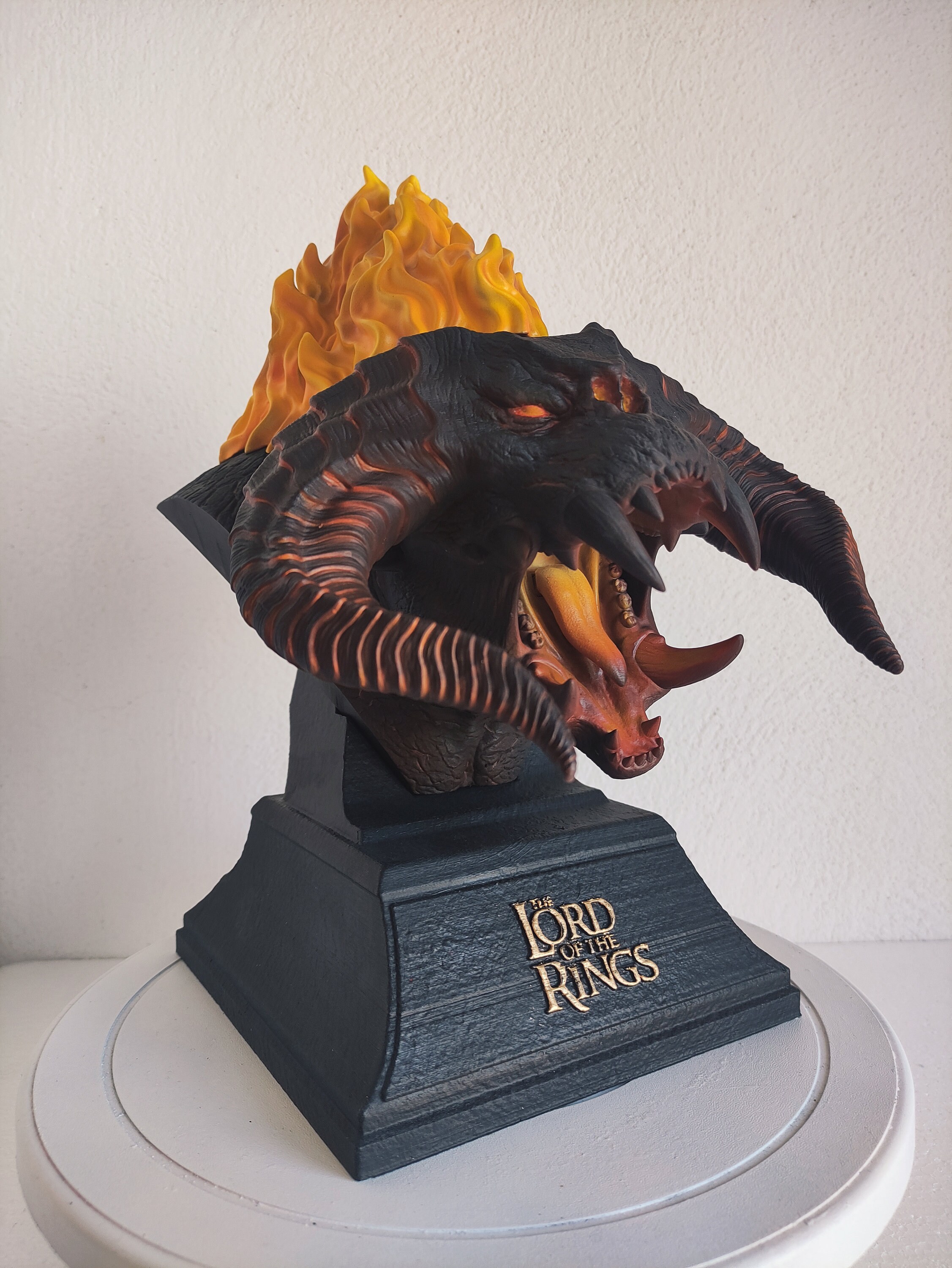 Balrog Lord of the Rings 3D Printed and Hand Painted Figure - Etsy ...