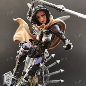 Alita Battle Angel Hand-painted 3D Printed Figure - Unique Collectible ...
