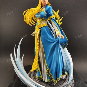 Princess Zalda the Legend of Zelda 3D Printed and Hand Painted Figure ...