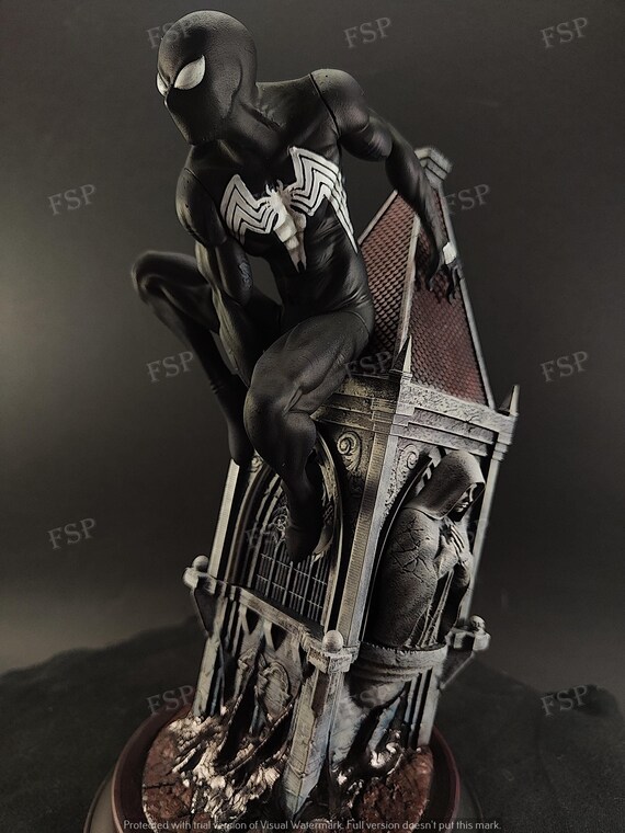Symbiote Spiderman Vs Gift