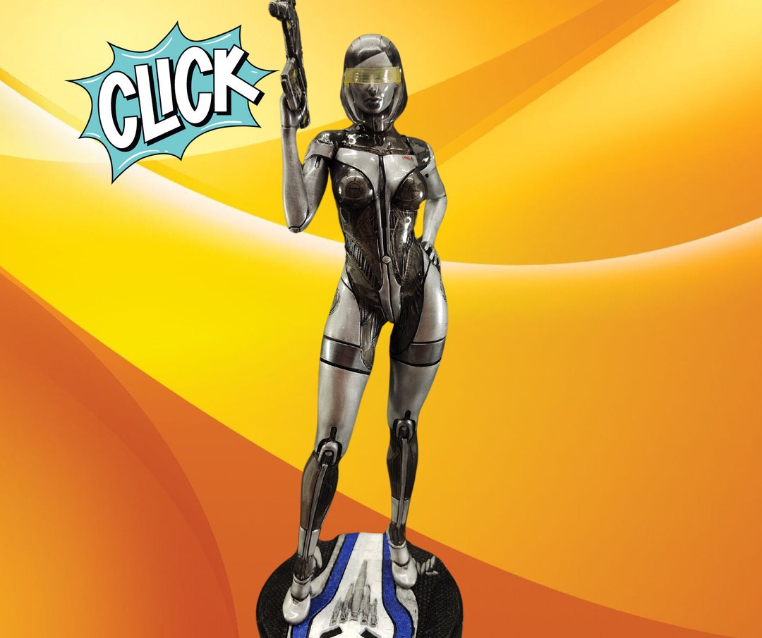 EDI Mass Effect Hand-painted 3D Printed Resin Figure Unique Collectible ...