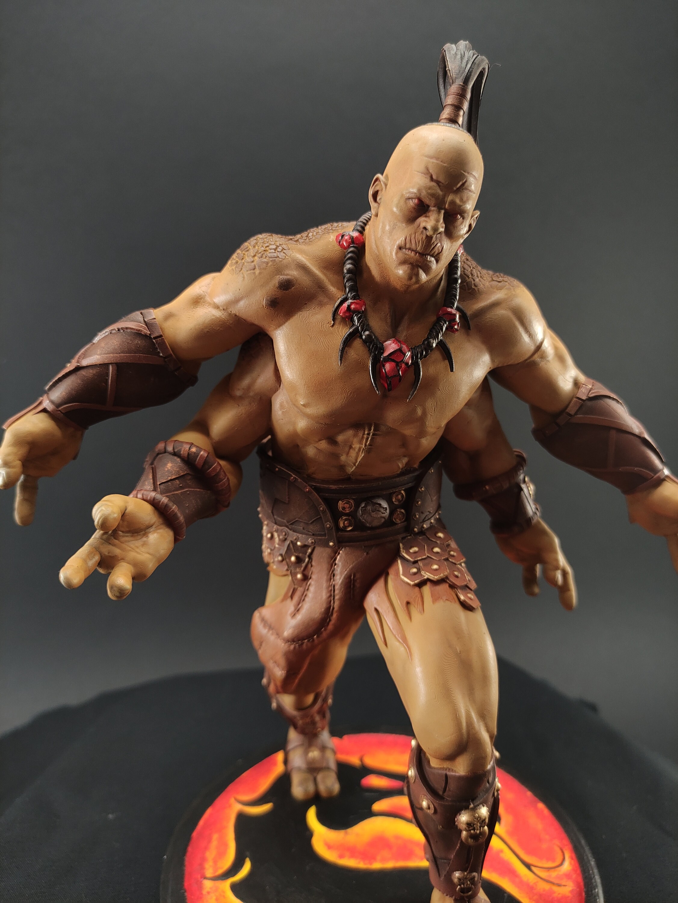 Goro Mortal Kombat 3D Printed and Hand Painted Figure - Etsy Finland