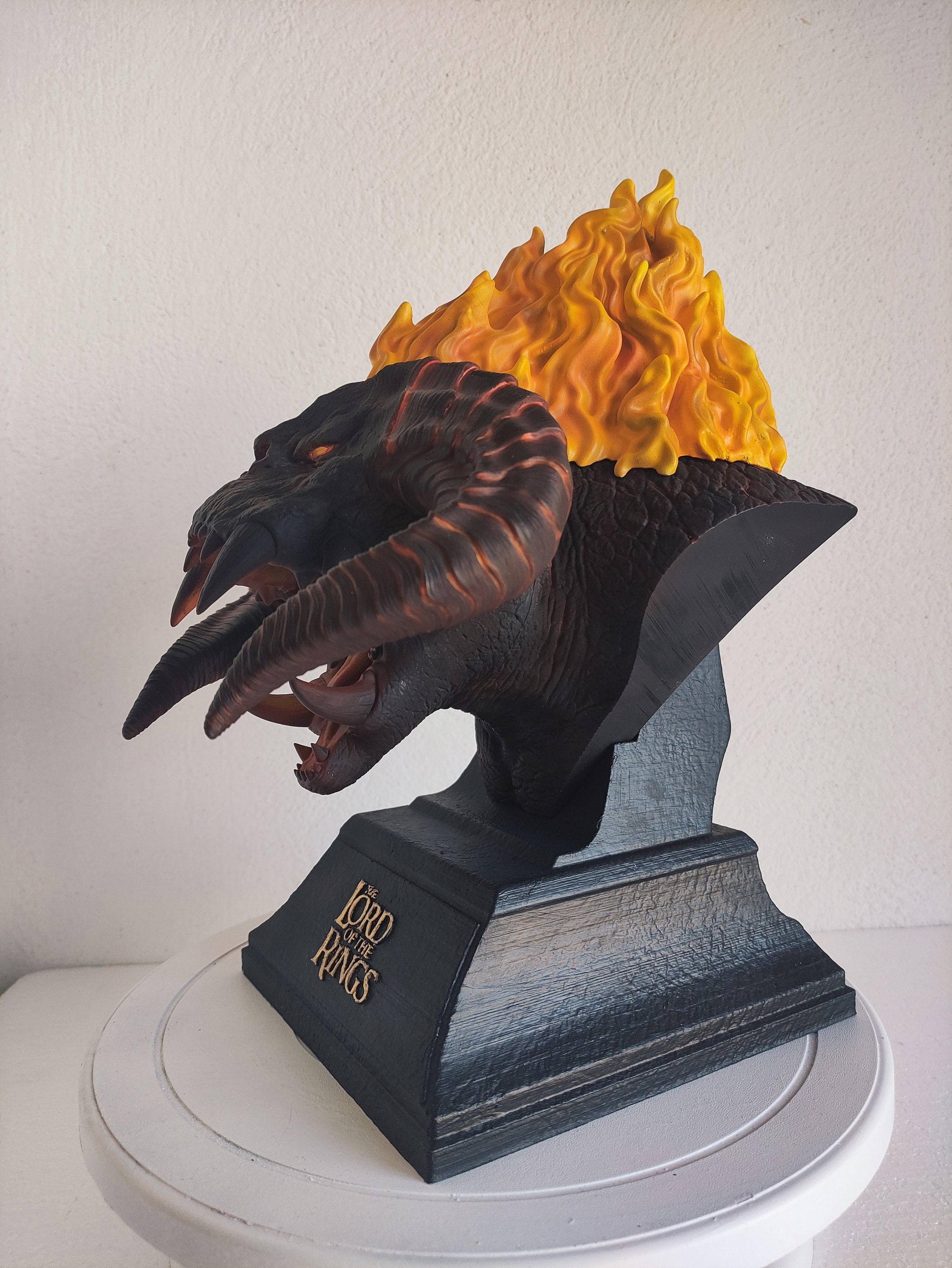 Balrog Lord of the Rings 3D Printed and Hand Painted Figure - Etsy ...