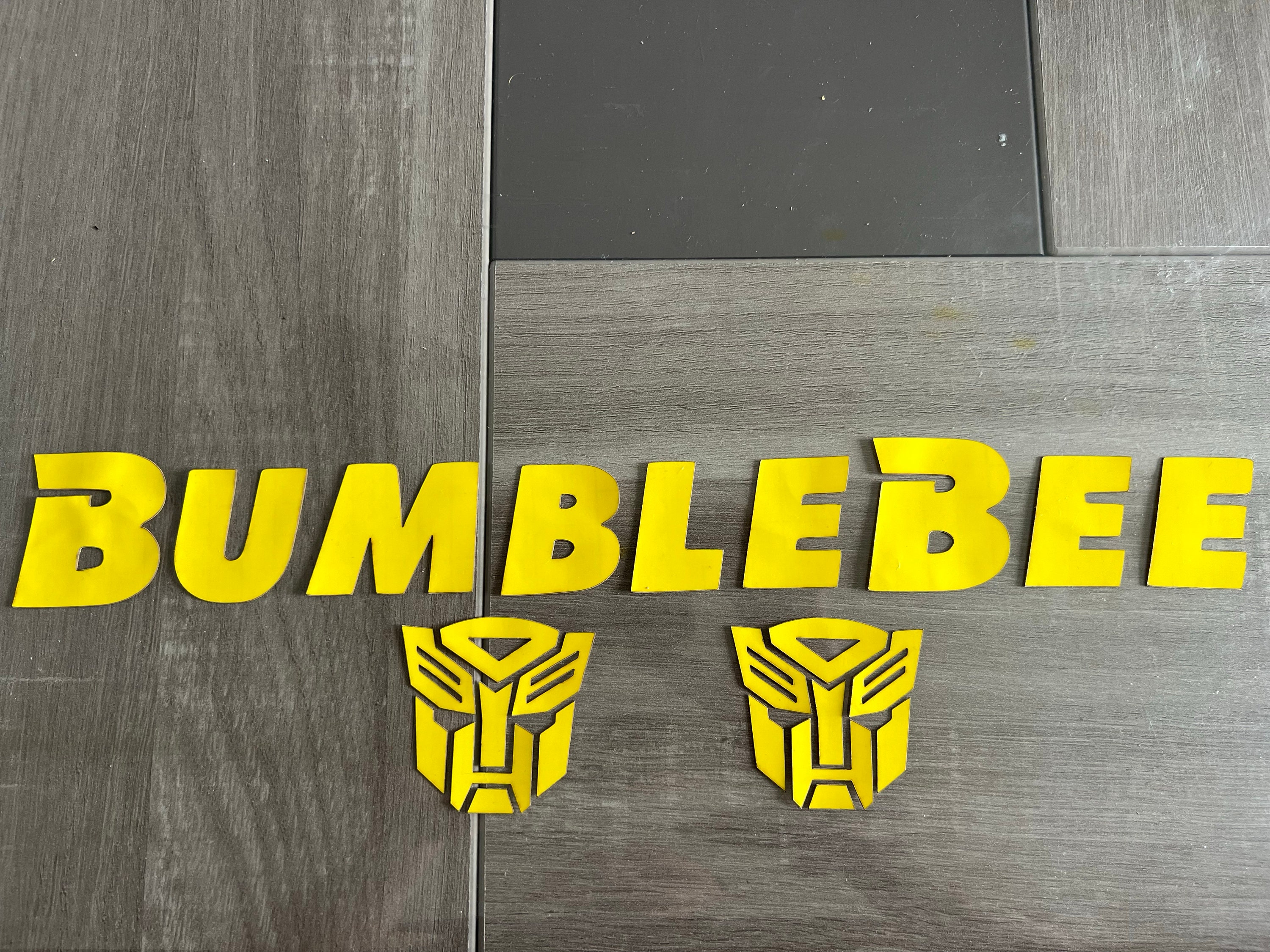 Transformers Bumblebee Stencil