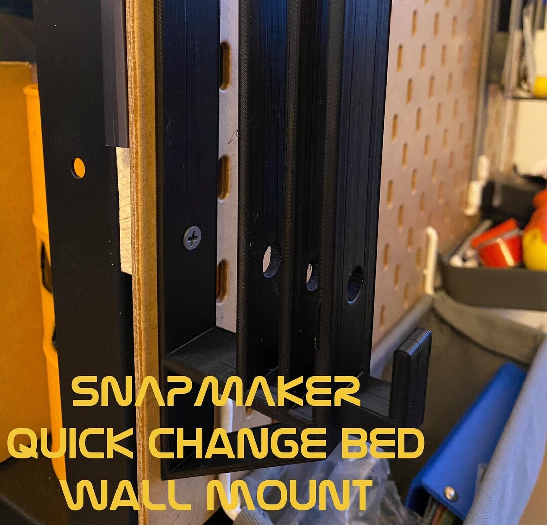 Quick Change Bed Wall Mount / Rack for Snapmaker - Etsy
