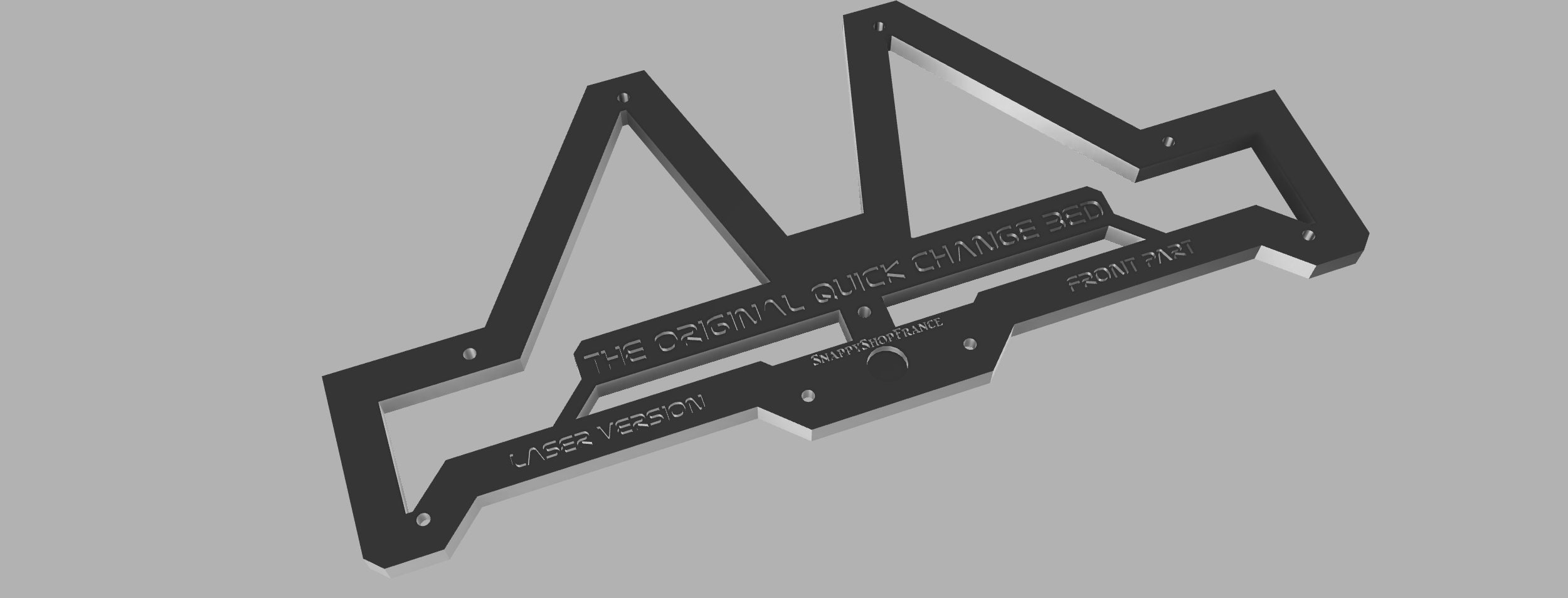 The ORIGINAL Quick Change Bed for Snapmaker A350 - Laser - Etsy