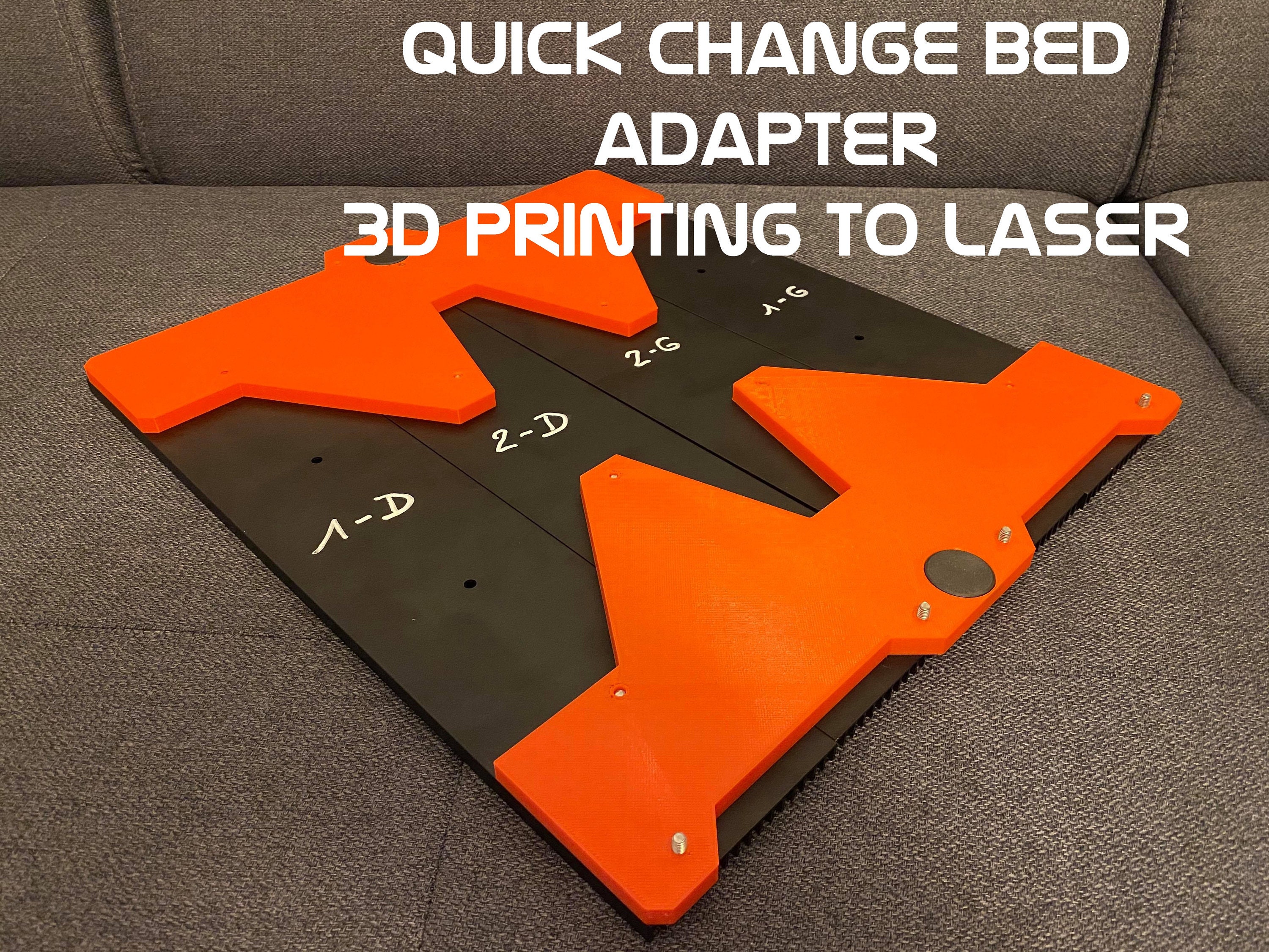 The ORIGINAL Quick Change Bed for Snapmaker A350 - Laser - Etsy
