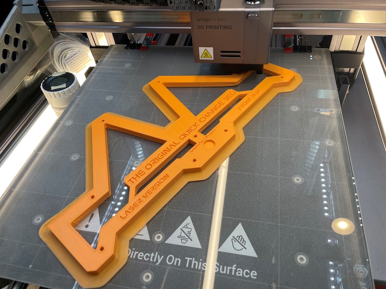 The ORIGINAL Quick Change Bed for Snapmaker A350 - Laser - Etsy