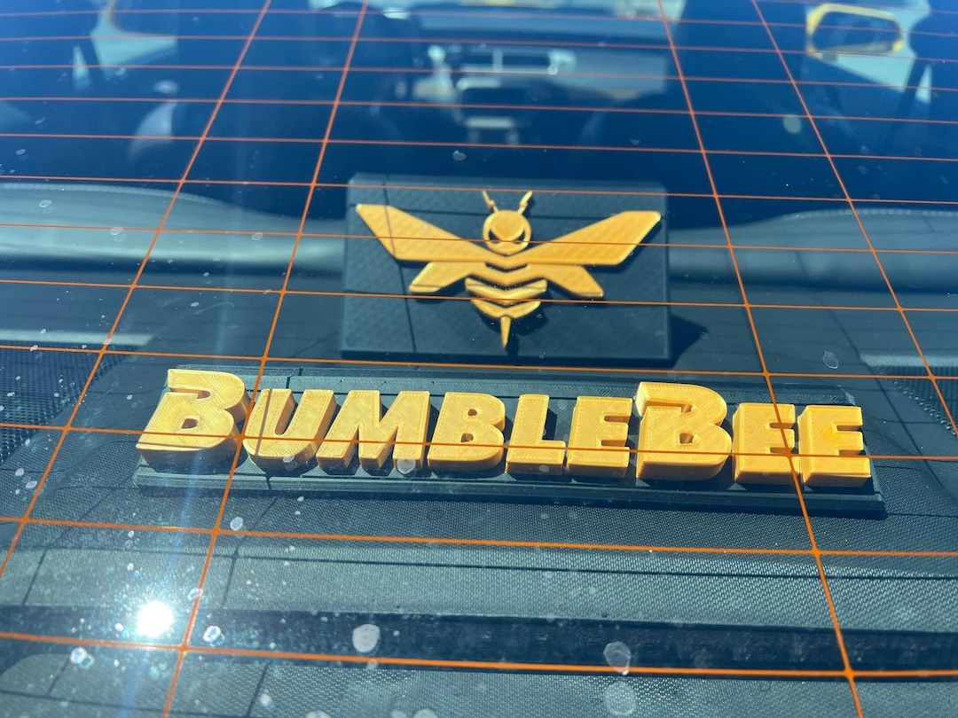 Transformers Bumblebee Logo - Movie Writing Only - Etsy