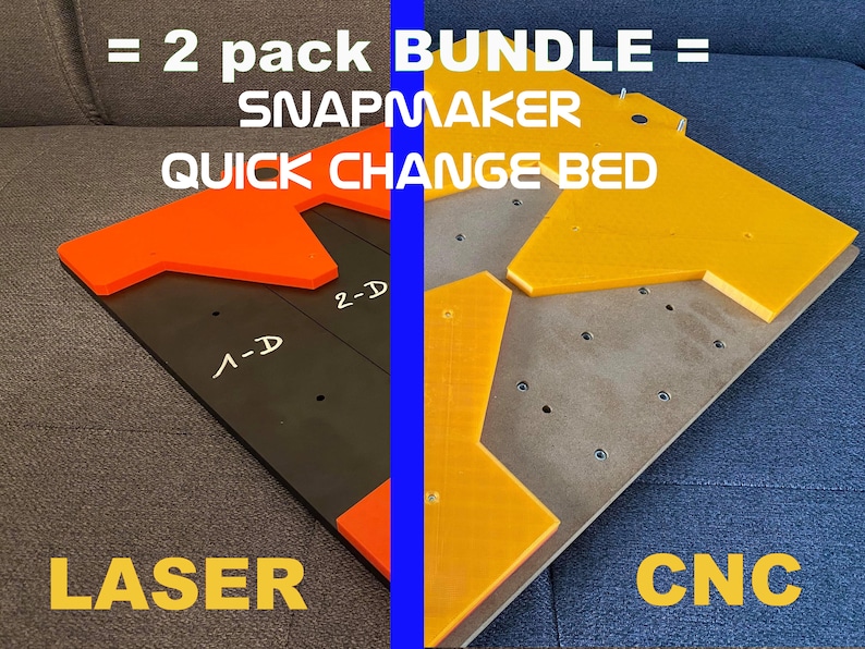 Bundle - the ORIGINAL Quick Change Bed for Snapmaker A350 - Etsy