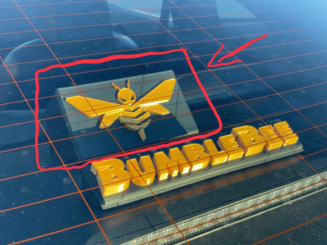 Transformers Bumblebee Logo Bee Logo Only - Etsy UK