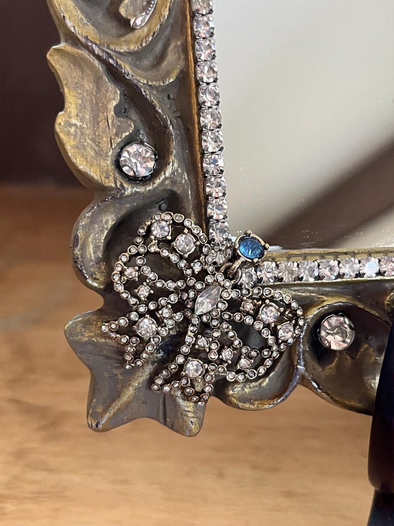 Elegant Jeweled Christmas Theme Mirror - Etsy