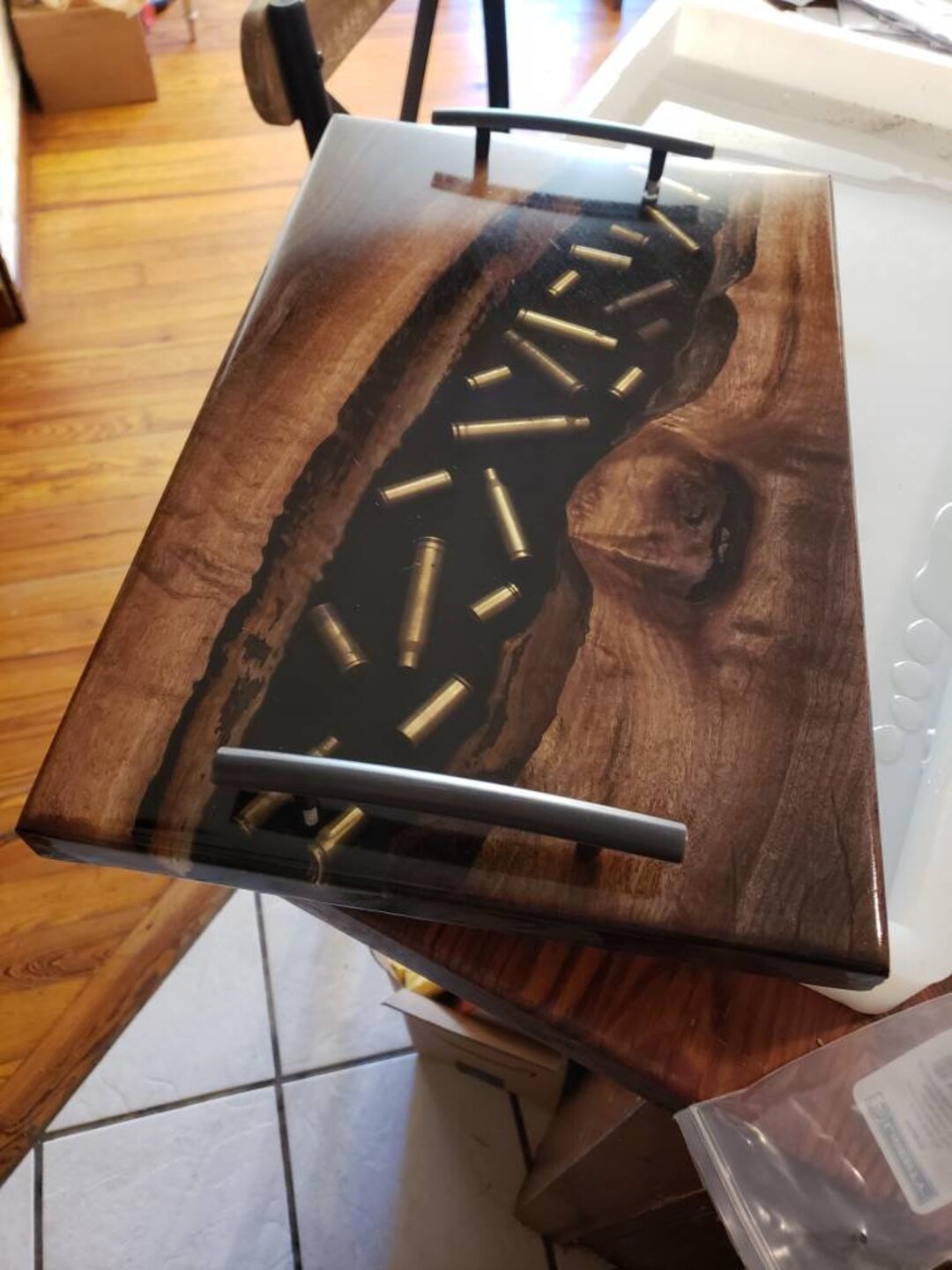 Bullet Casing Epoxy Cutting / Charcuterie Board - Etsy