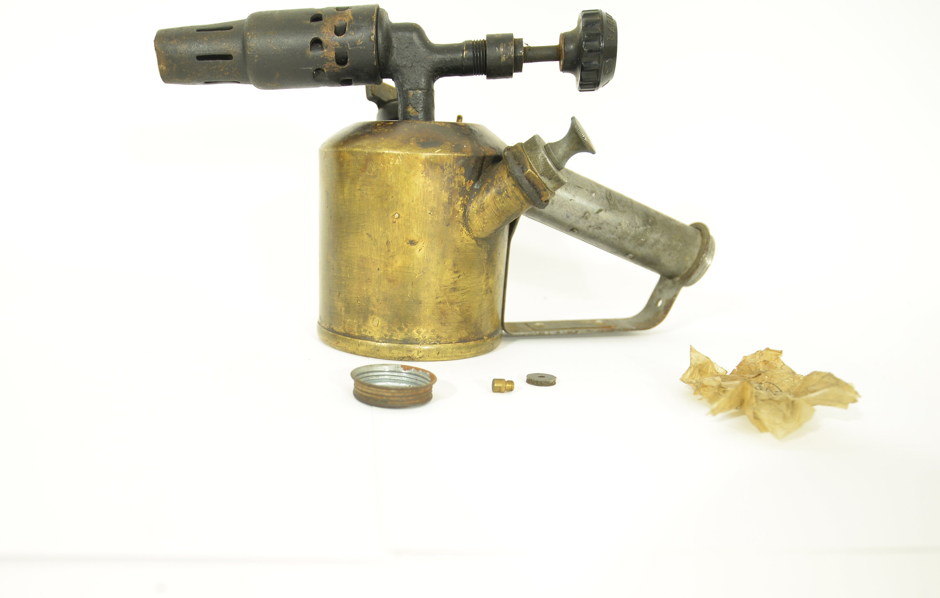 Vintage German Brass Blowtorch, Vintage Brass Tool Gasoline Blowtorch ...