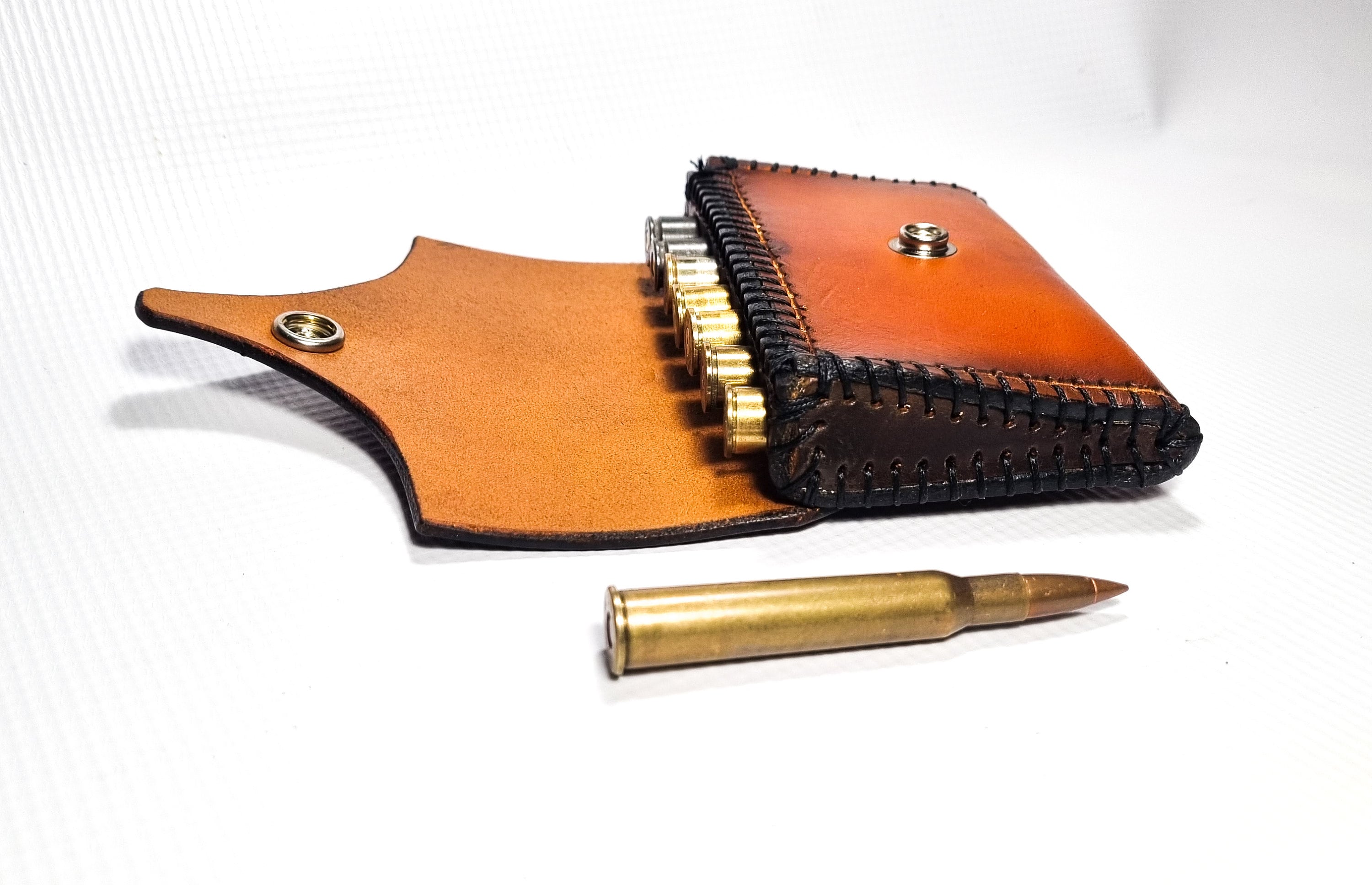 Leather Cartridge Case. Handmade Leather Cartridge Holder - Etsy