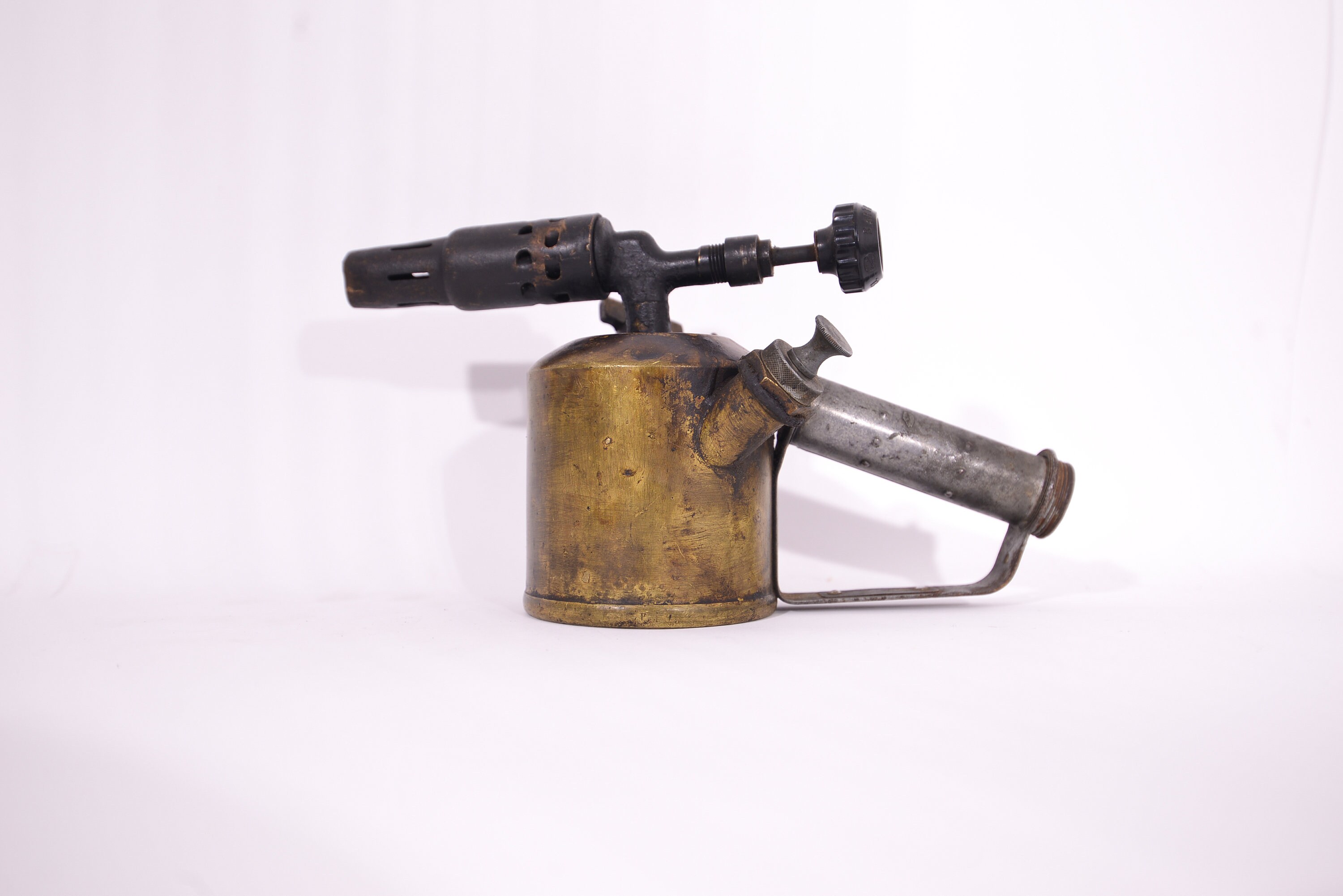Vintage German Brass Blowtorch, Vintage Brass Tool Gasoline Blowtorch ...