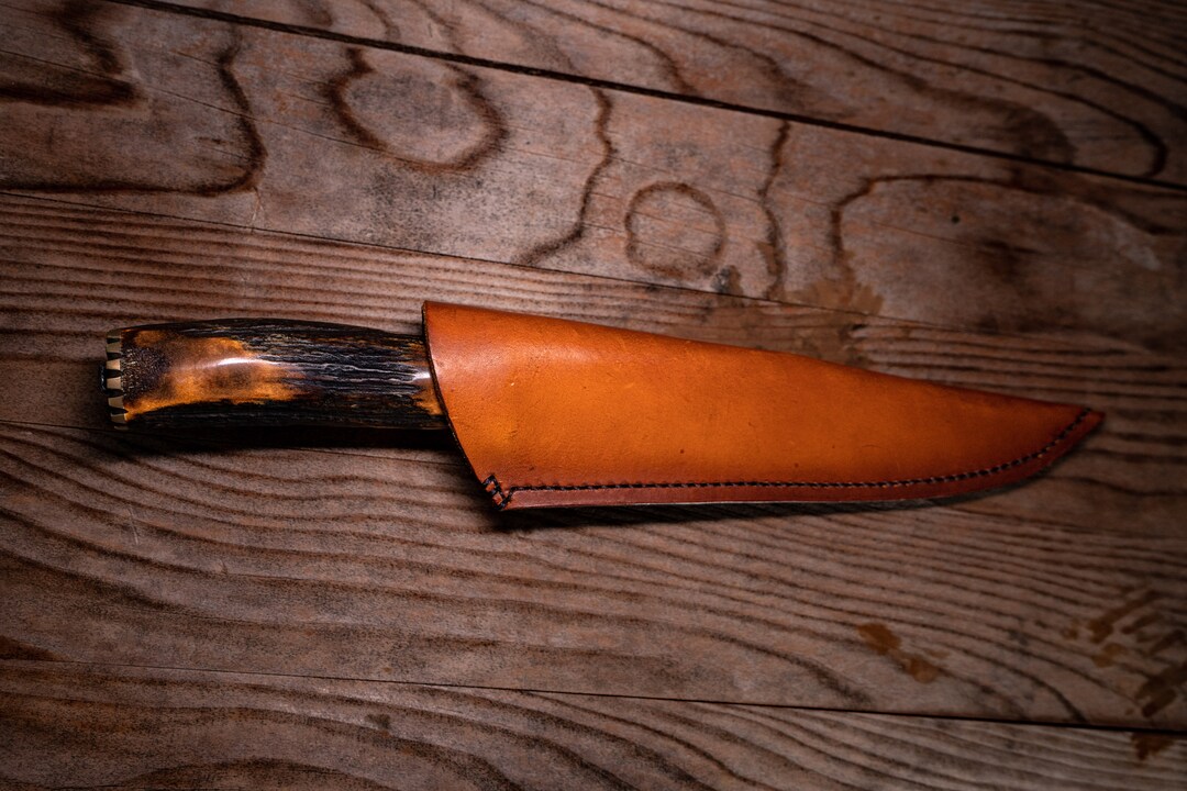 Hunting Bowie Knife Rustic Hand Forged Unique Personalized Handcrafted ...