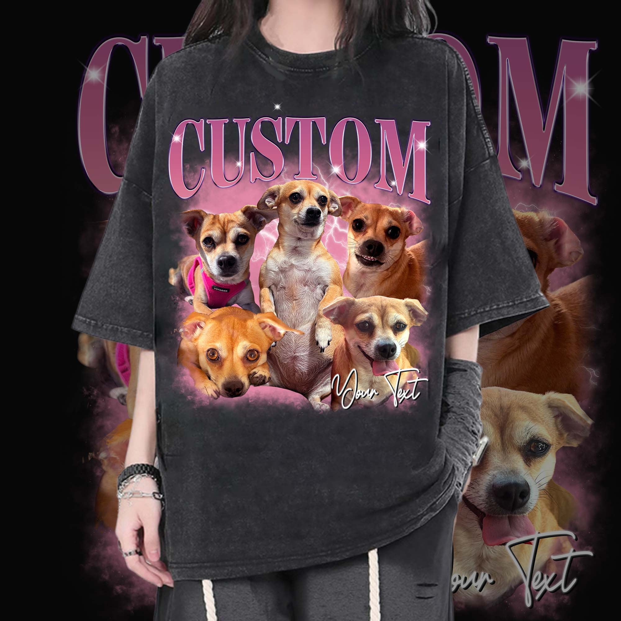 Custom Bootleg Rap Tee, Custom Dog's Version, Dog Shirt, Custom Dog ...