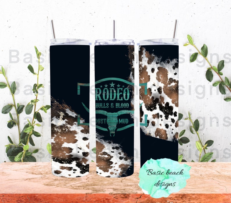 Rodeo Cow Print Tumbler Wrap, Sublimation, Digital Download ' - Etsy