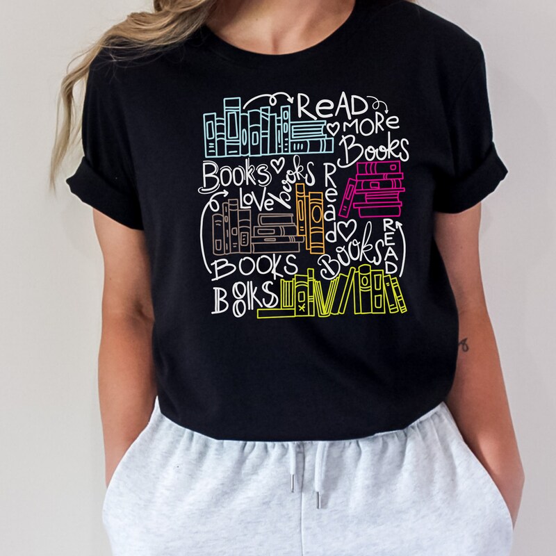 Library Shirt - Etsy