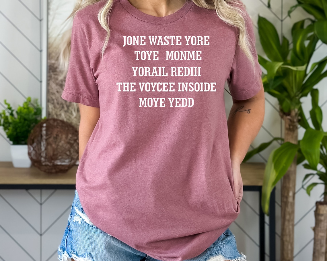 Jone Waste Yore Toye Monme Shirt, Jone Waste Shirt, Funny Lyrics Shirt ...