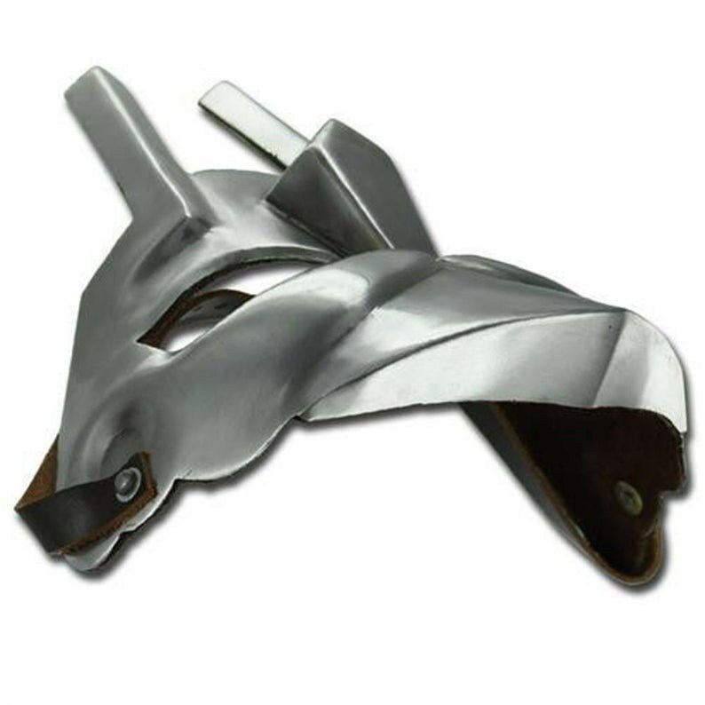 Medieval Gladiator Mask 18g Mild Steel Face Armour Replica Medieval ...