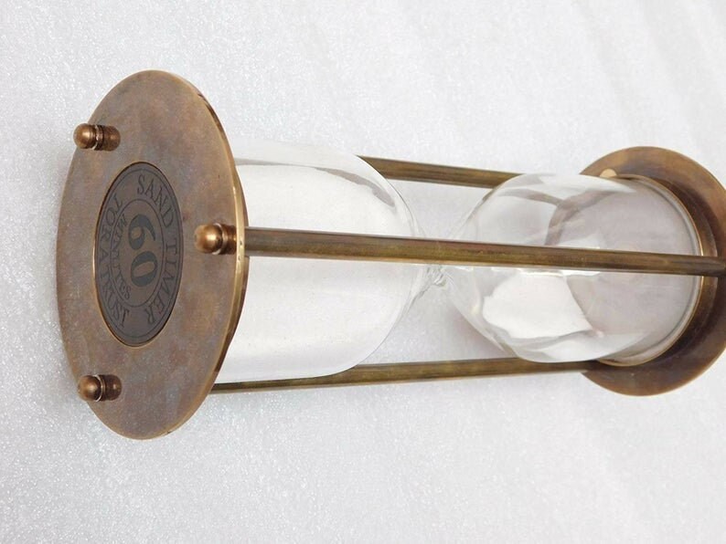 White Sand Timer Hour Glass Sand Glass Sand Clock 60 - Etsy