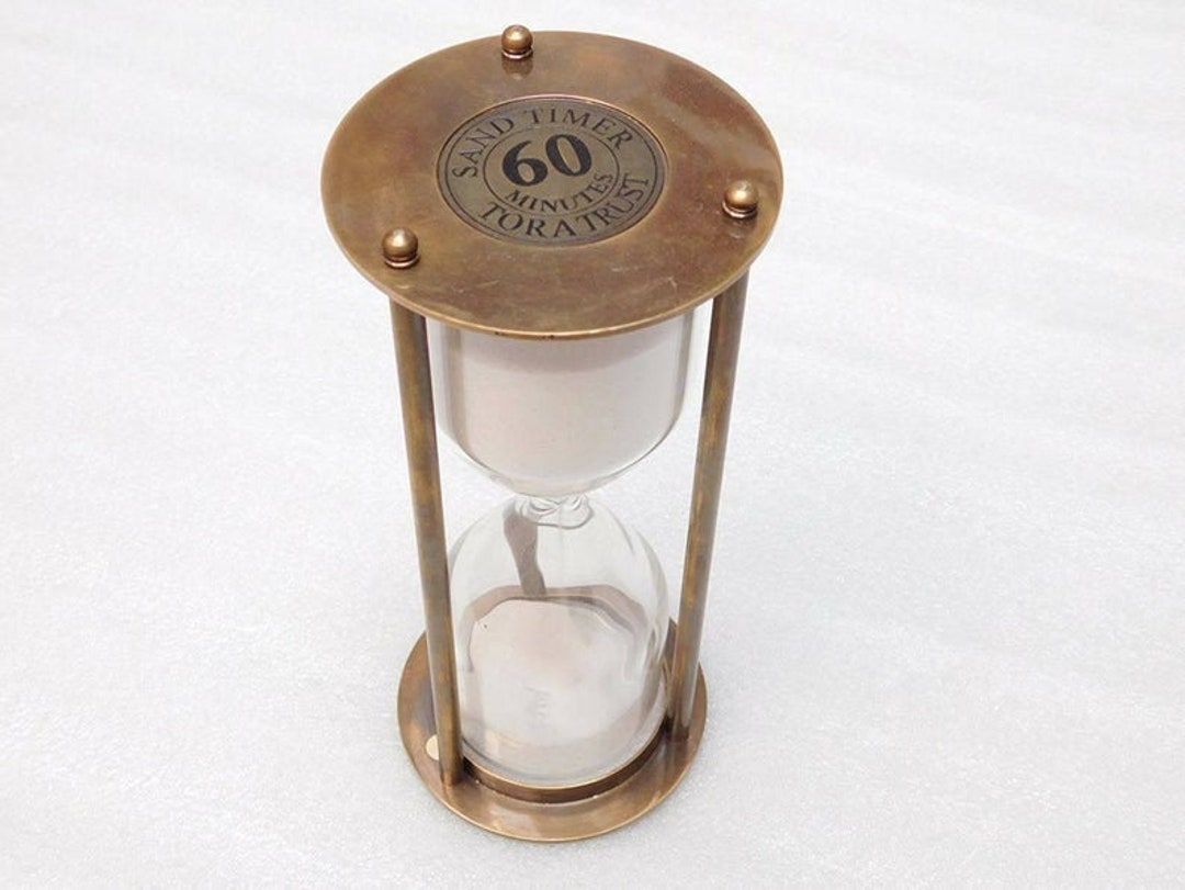 White Sand Timer Hour Glass Sand Glass Sand Clock 60 - Etsy