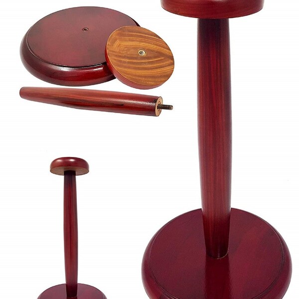 Wooden Helmet Stand - Etsy