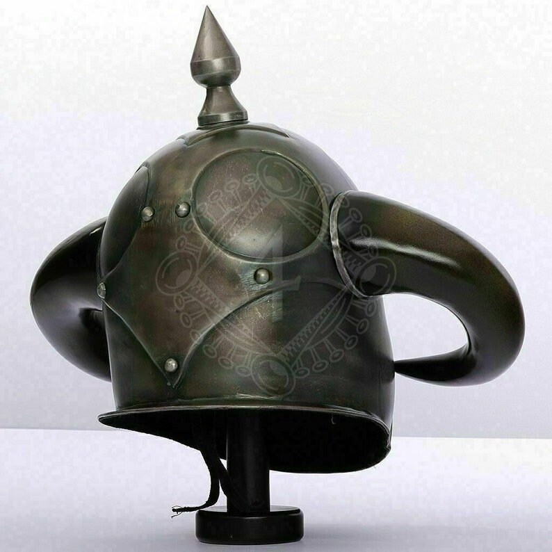 18 Gauge Steel Medieval Knight Fantasy Death Dealer Helmet, Collectors ...