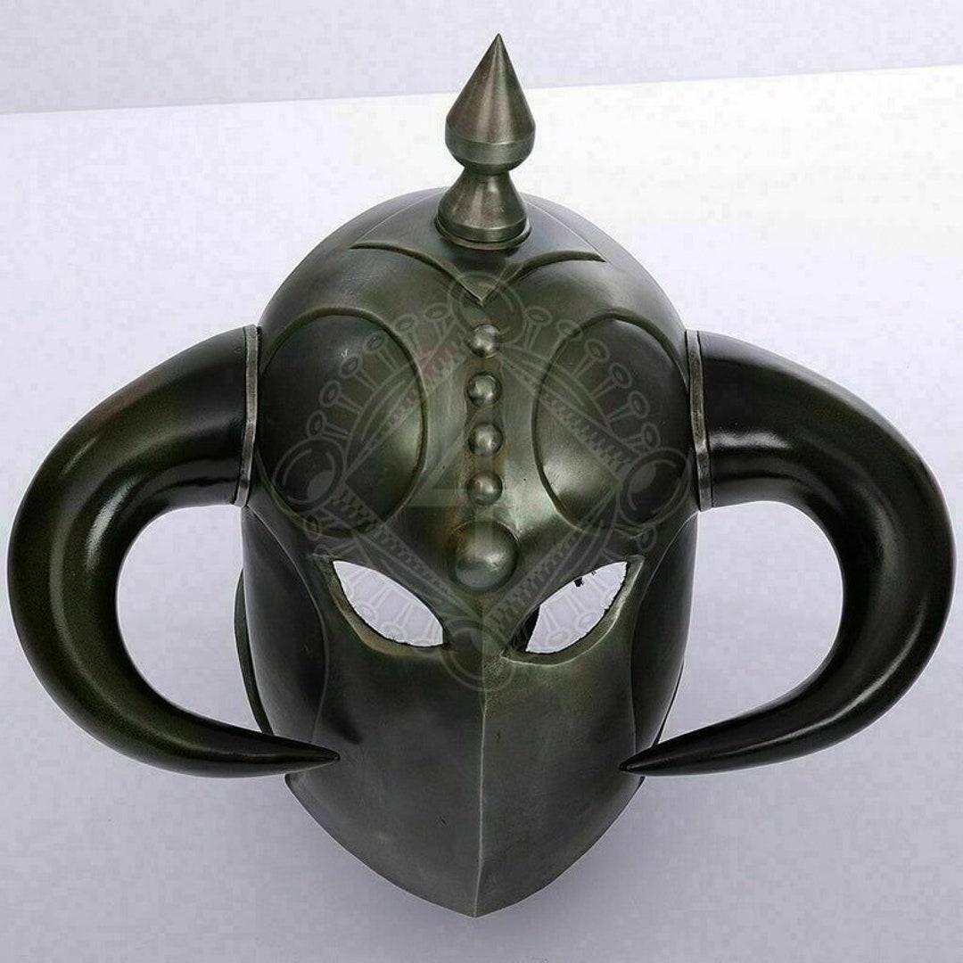 18 Gauge Steel Medieval Knight Fantasy Death Dealer Helmet, Collectors ...