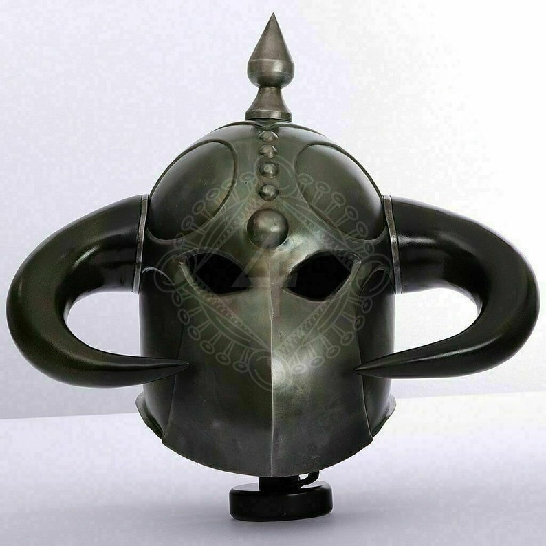 18 Gauge Steel Medieval Knight Fantasy Death Dealer Helmet, Collectors ...