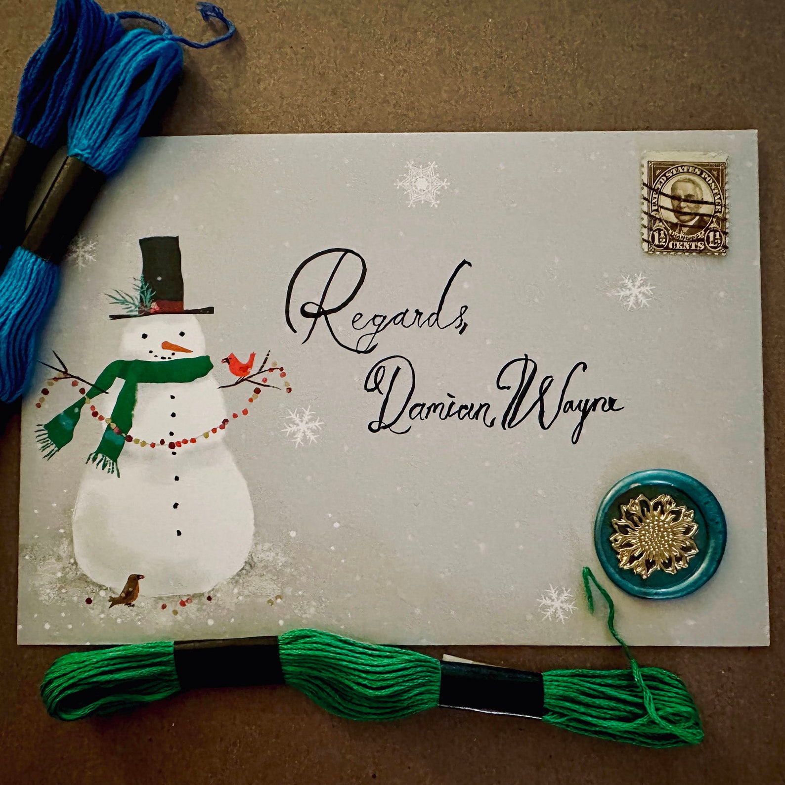 Handwritten Letter From the Bat Family - Etsy