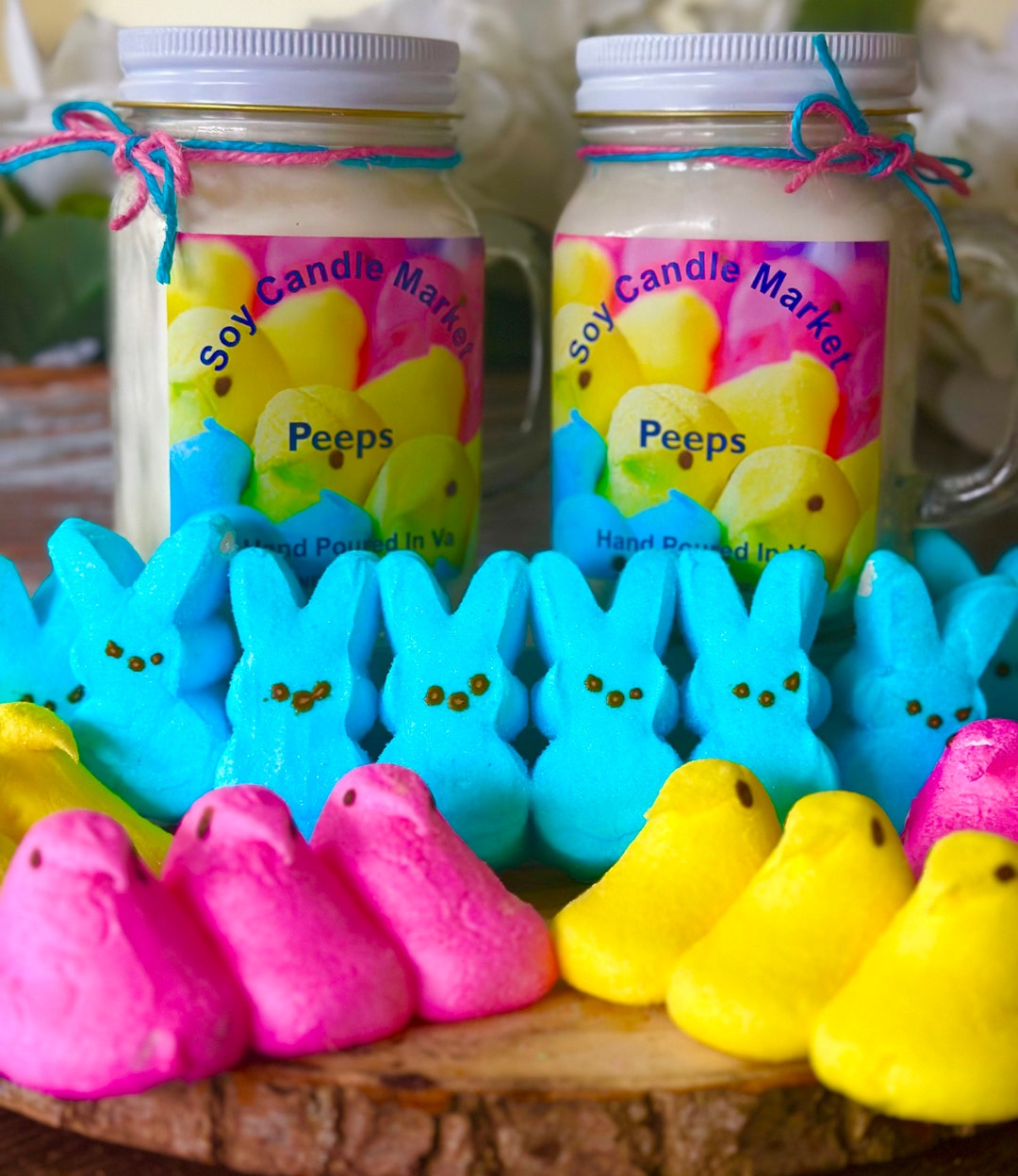 Peeps Soy Candle - Etsy