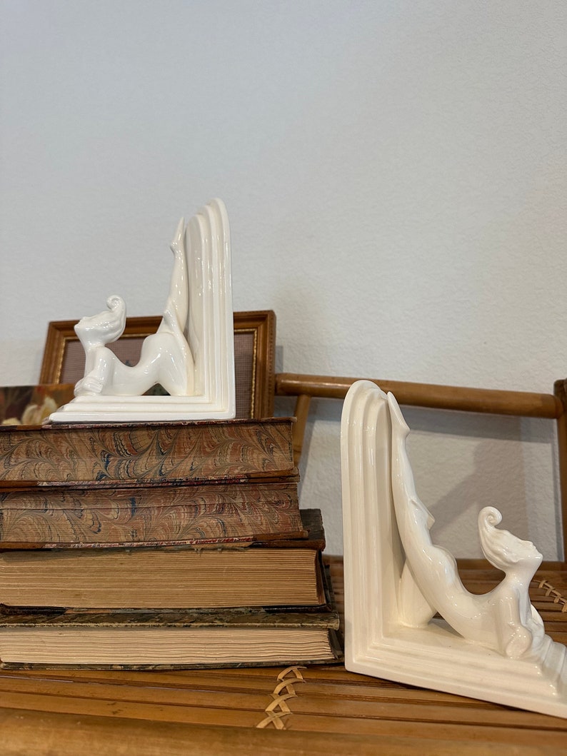 Fitz & Floyd Art Deco Bookends (pair) - Etsy