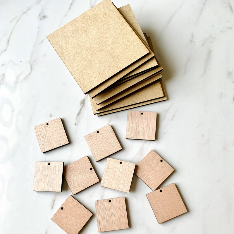 Wood Square - Etsy