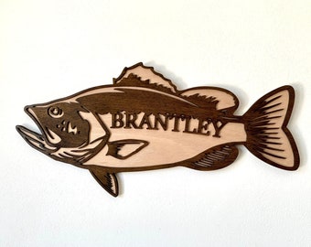Bass Wood Name Sign - Etsy