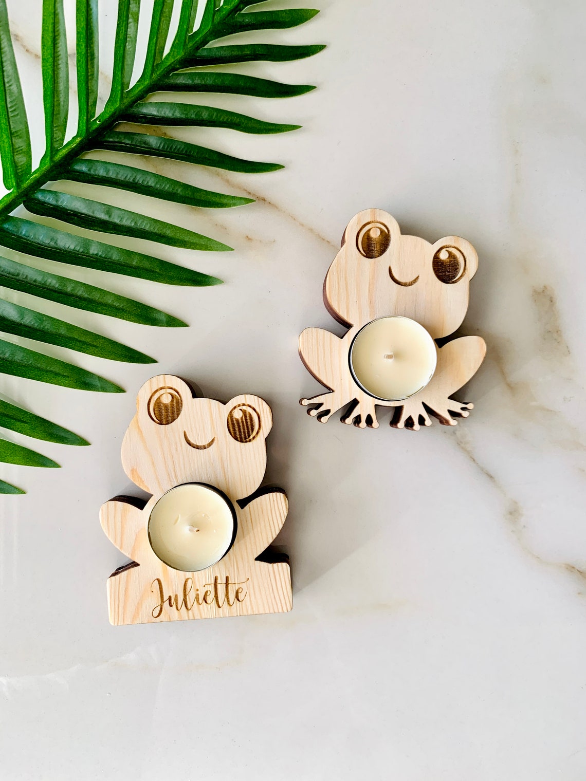 Frog Candle Personalized Frog Gifts Frog Decor Name Frog - Etsy