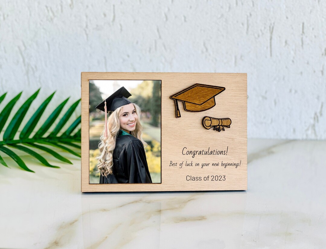 Graduation Picture Frame Personalized, College Graduation Gifts for Her ...