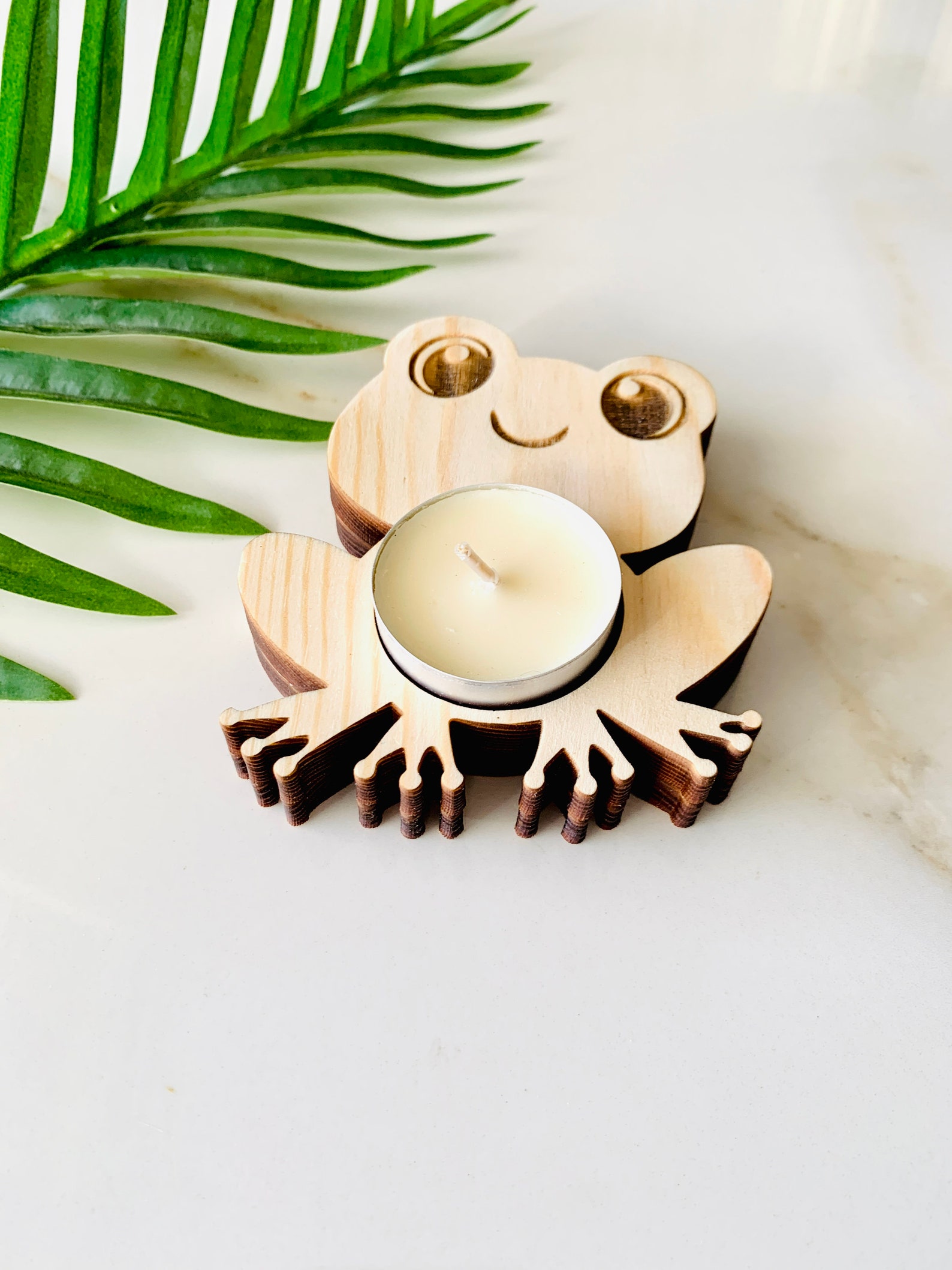 Frog Candle Personalized Frog Gifts Frog Decor Name Frog - Etsy