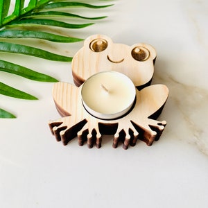 Frog Candle Personalized, Frog Gifts, Frog Decor, Name Frog Gift, Frog ...