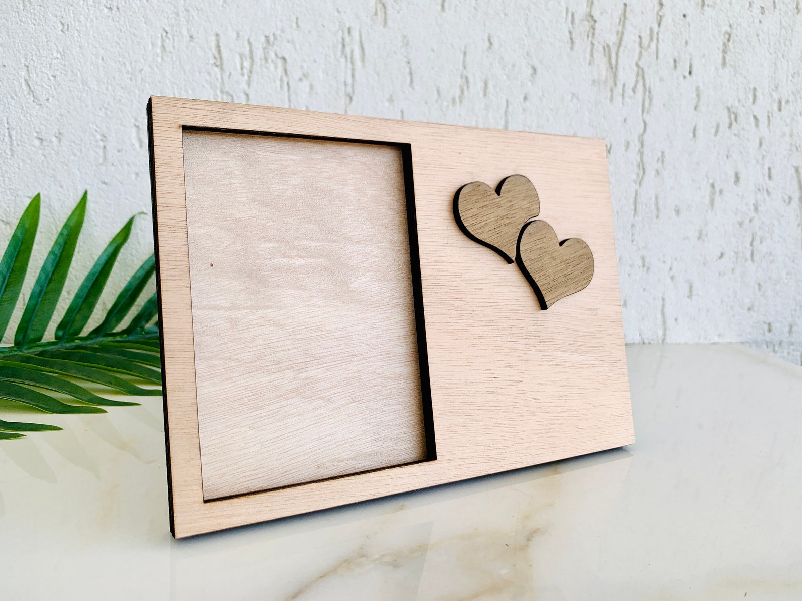 Personalized Wedding Photo Frame for Parents Wooden Engraved 50th ...