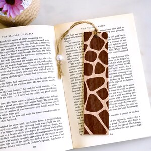Animal Print Bookmark Perosnalized Leopard, Zebra, Giraffe, Snake Croc ...
