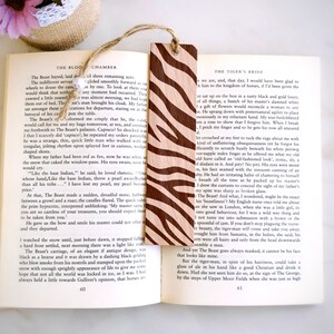 Animal Print Bookmark Perosnalized Leopard, Zebra, Giraffe, Snake Croc ...