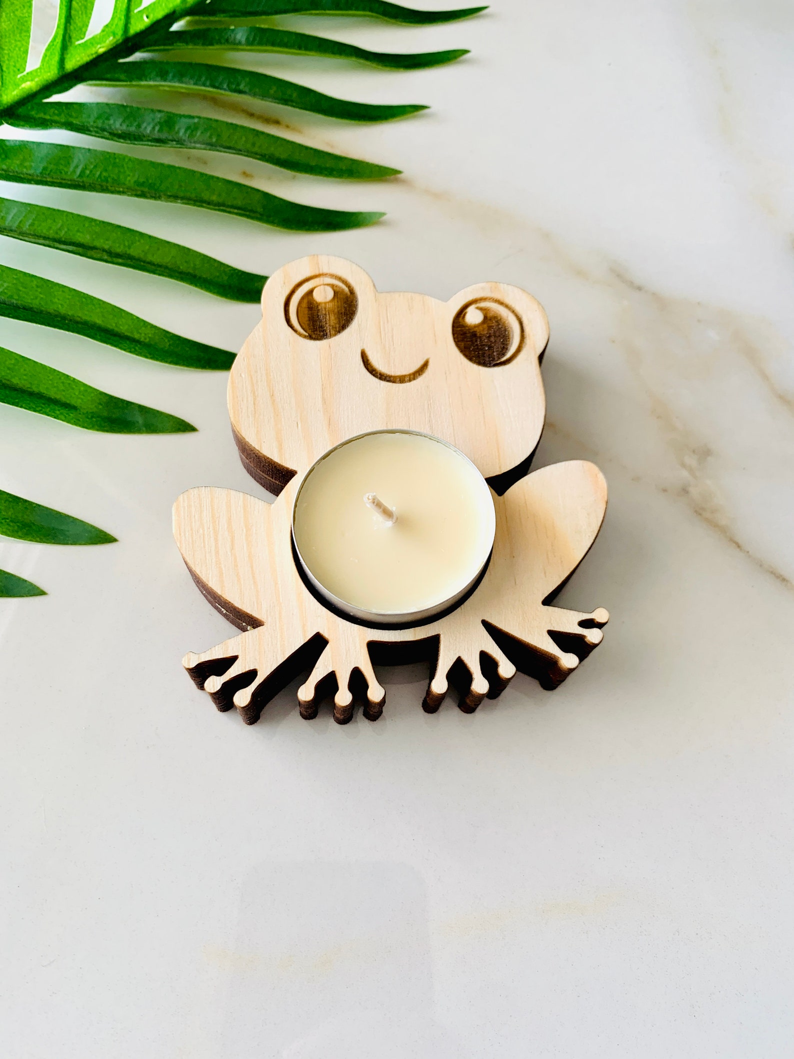 Frog Candle Personalized Frog Gifts Frog Decor Name Frog - Etsy