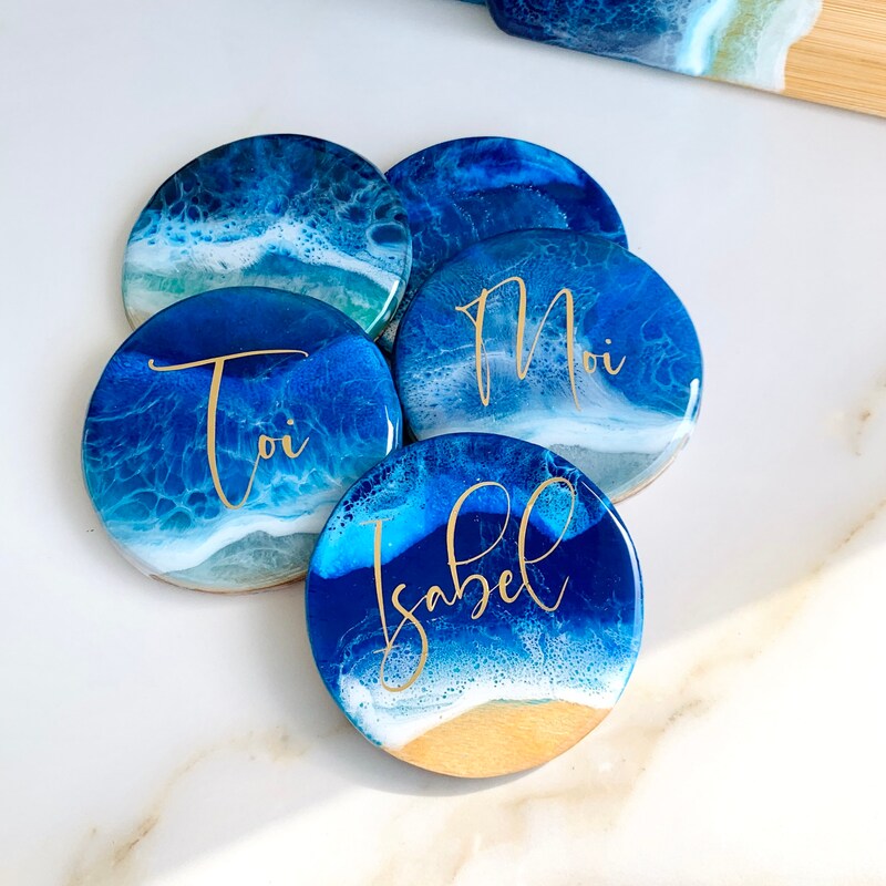 Resin Coasters - Etsy