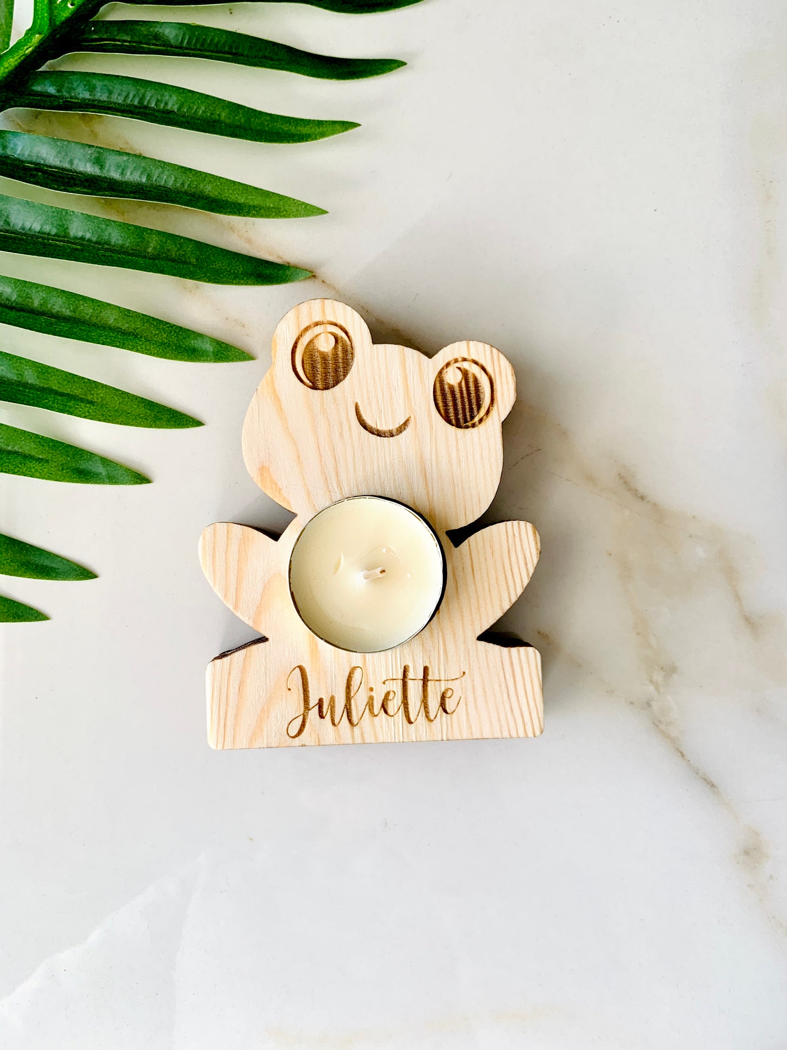 Frog Candle Personalized Frog Gifts Frog Decor Name Frog - Etsy