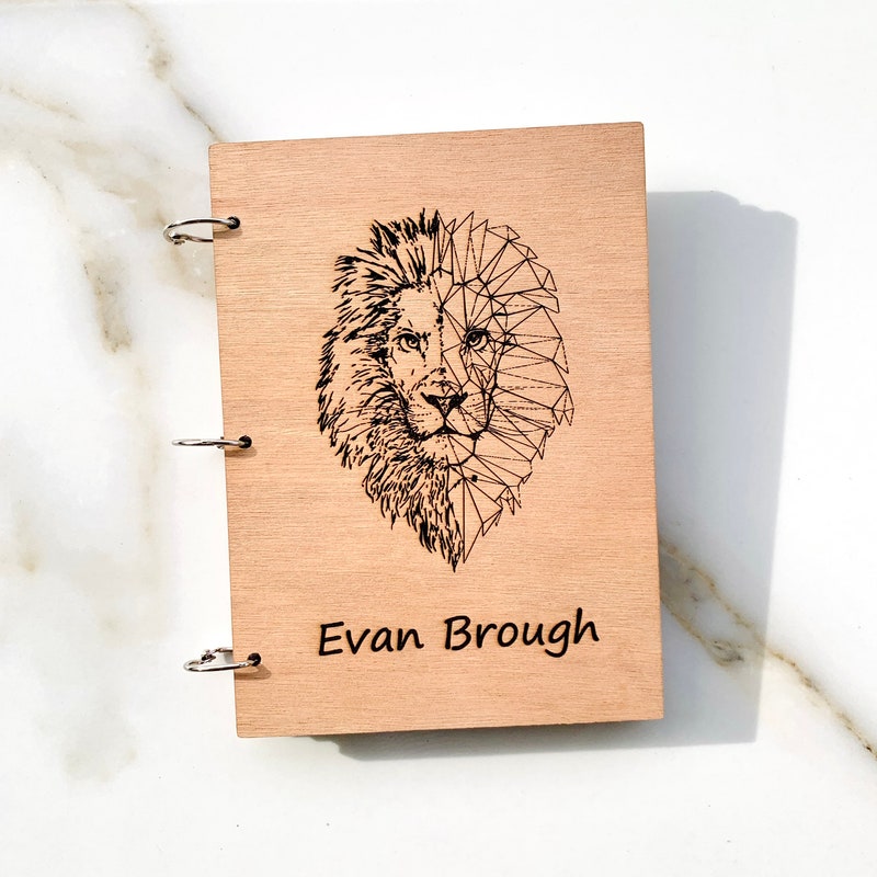 Wood Notebook - Etsy