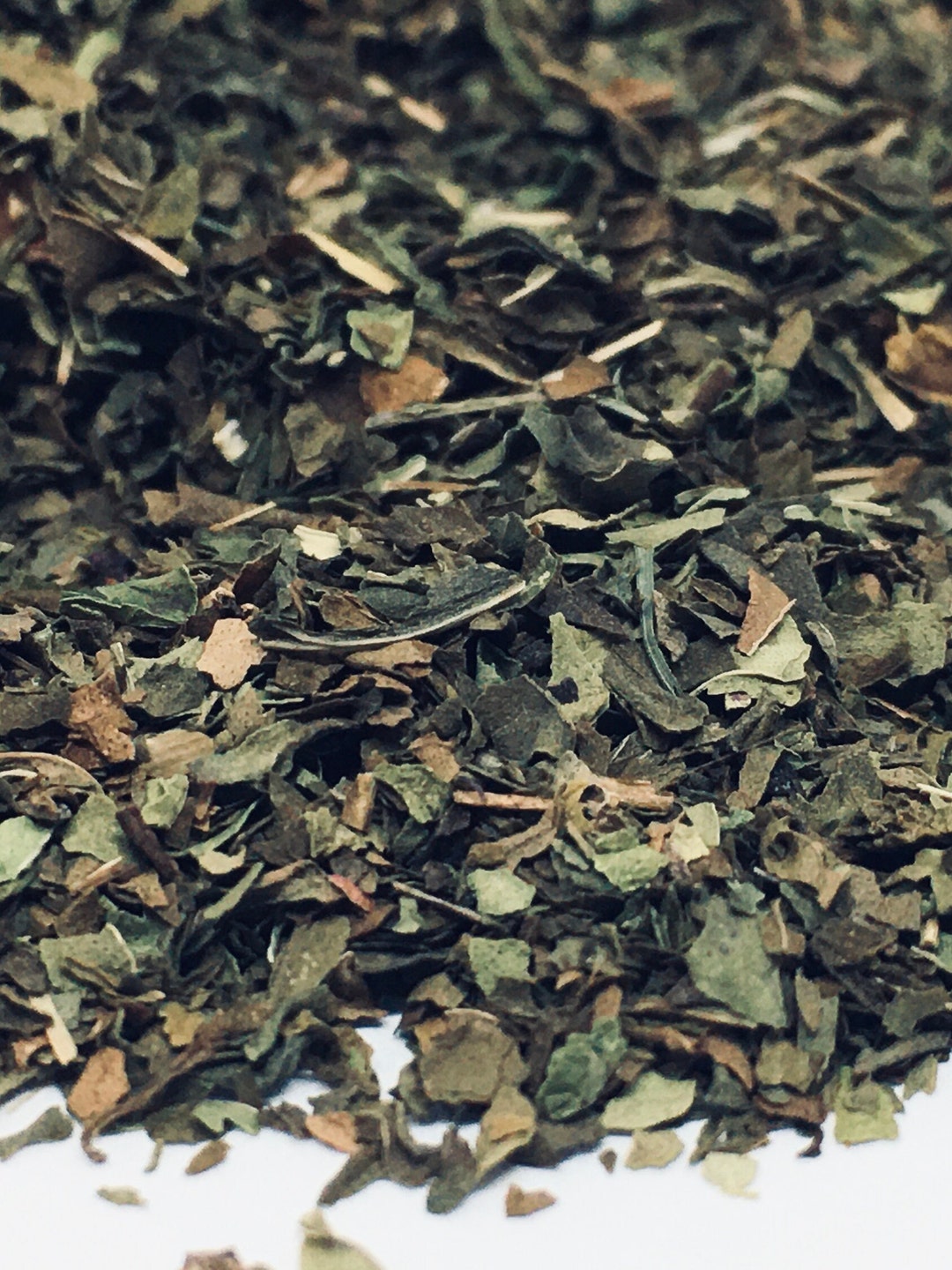 Dried Peppermint Leaves Cut, Fragrant, Food Grade, for Herbal Tea and ...